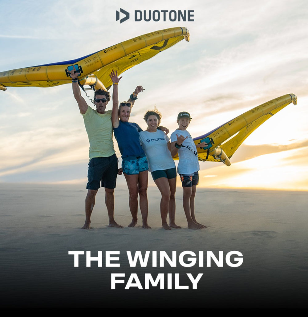 Duotone Wing and Foiling - The Winging Family ⚡