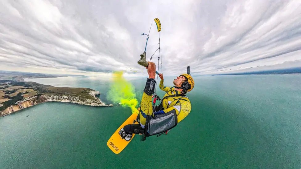 Jake Scrace Sets New Guinness World Record “Tow-Up” — Proudly Riding f