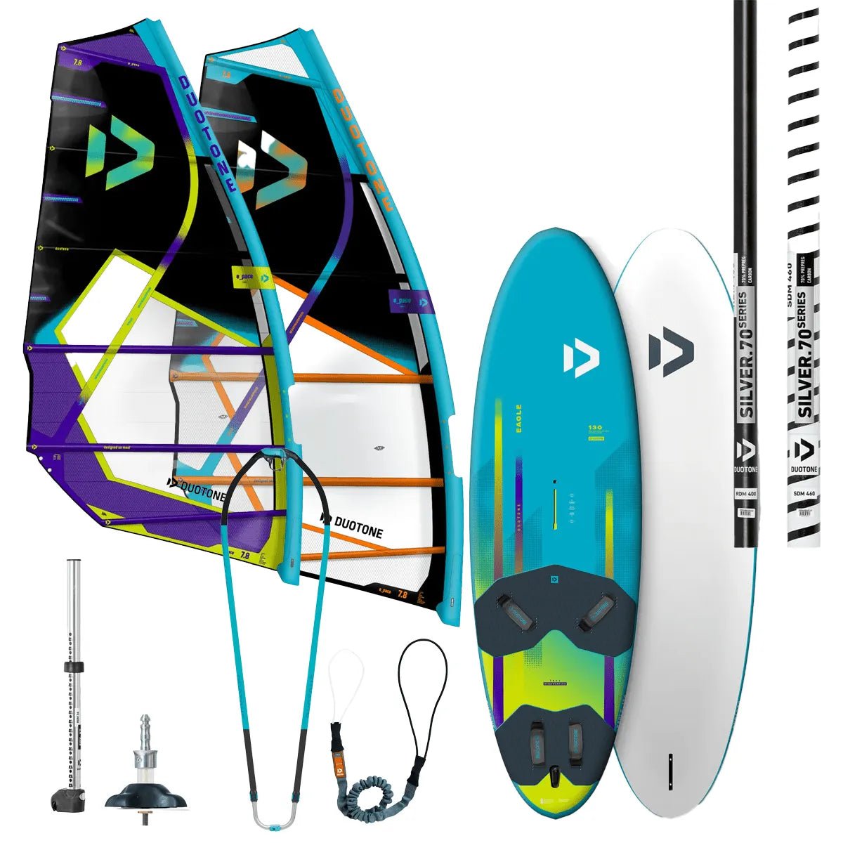 Duotone Eagle and E_Pace Windsurfing Package 2025
